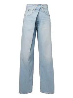 AGOLDE Vana Wide-leg Jeans - Blue