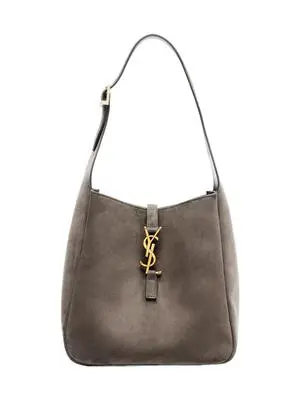 Saint Laurent Le 5 À 7 Supple Small Shoulder Bag Grey