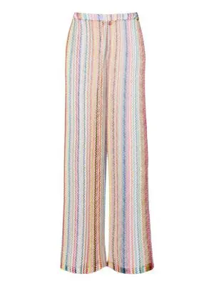 Missoni Zigzag Palazzo Pants - Multicoloured