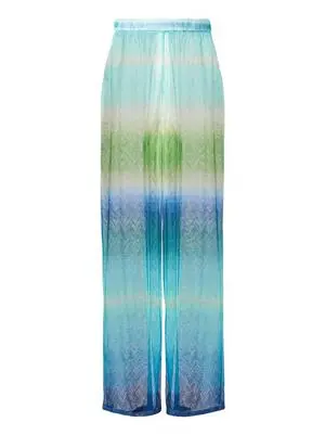 Missoni Zigzag Palazzo Pants - Multicoloured
