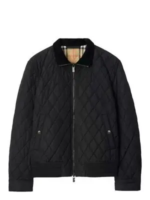 Burberry Quilted Nylon Jacket - Black