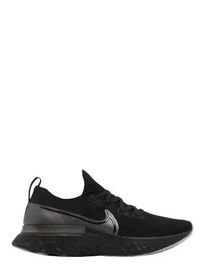 Nike React Infinity Run Flyknit Sneakers - Black