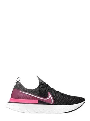 Nike React Infinity Run Flyknit Sneakers - Black