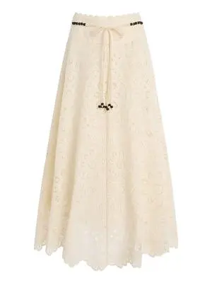 ZIMMERMANN Rhiannon Lace Maxi Skirt