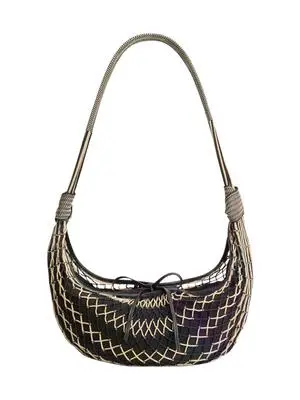 LEMAIRE Filt Croissant Shoulder Bag - Neutrals