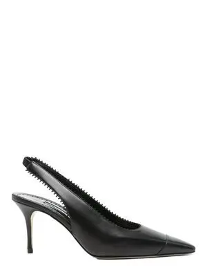 Manolo Blahnik 70mm Slingback Pumps - Black