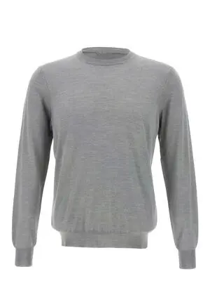 FILIPPO DE LAURENTIIS Cotton Jumper - Grey