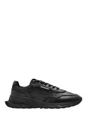 Dsquared2 Sprinter Leather Sneakers - Black