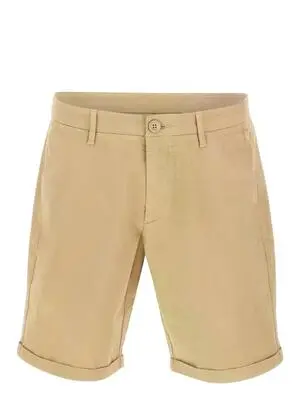 SUN 68 Rolled-Hem Shorts Neutrals