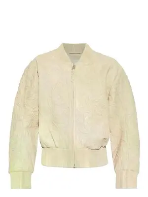 Munthe Ferril Leather Jacket - Neutrals