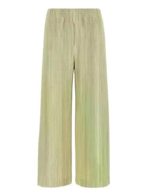 Issey Miyake Plissé Wide-leg Trousers - Neutrals