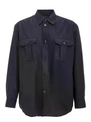Brioni Vagabond Button-up Overshirt - Blue