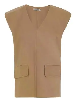 BY MALENE BIRGER Cilia Vest - Brown