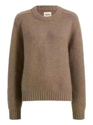 Khaite Mae Long-sleeve Sweater - Neutrals