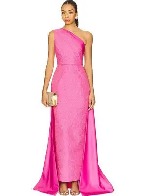 SAU LEE Joslin Gown - Pink
