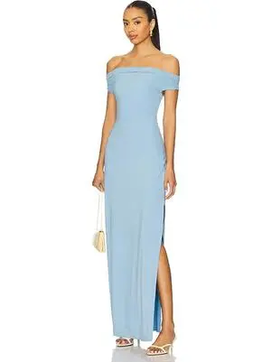 Bond Eye Nixi Maxi Dress - Airy Blue Bare