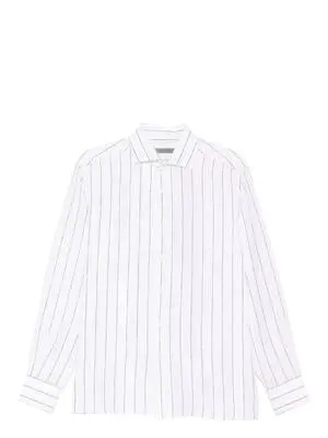 Corneliani Linen Shirt - White