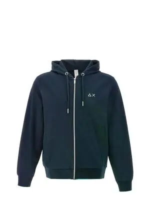SUN 68 Zip-up Hoodie - Blue