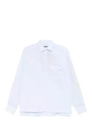 Corneliani Linen Shirt - Blue