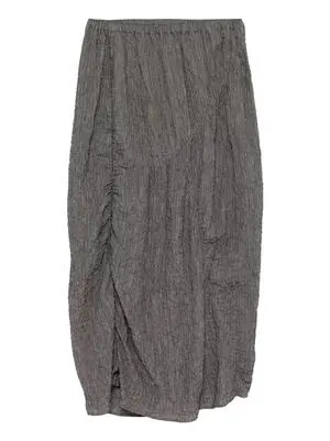 LAUREN MANOOGIAN Shirred Skirt - Grey