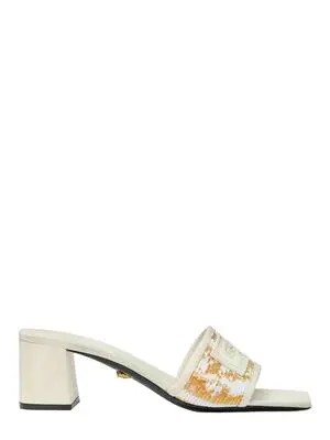 Versace Theia Sandals White