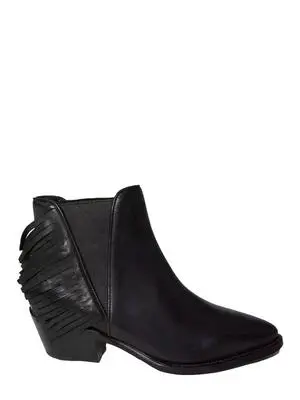 DAMY Fringed Ankle Boots