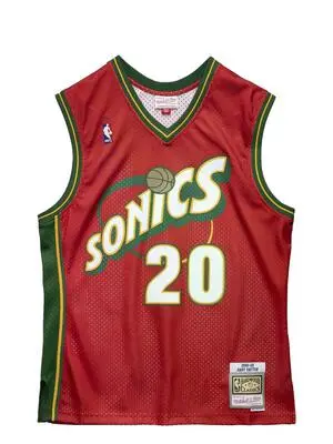 Mitchell & Ness X Nba Seattle Supersonics 1999 Gary Payton Swingman Tank Top - Red