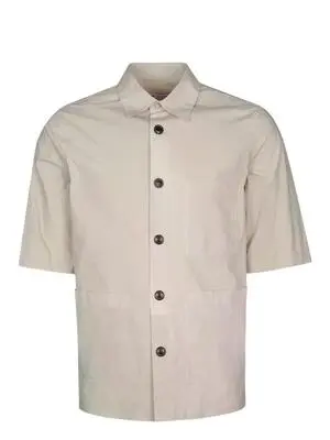 Jacob Cohen Short-sleeved Button-up Shirt - Neutrals