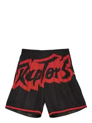Mitchell & Ness X Nba Toronto Raptors Shorts - Black