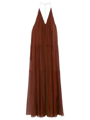 Retrofete Jersey Maxi Dress - Brown