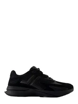 LANVIN Mesh-panelled Sneakers - Black