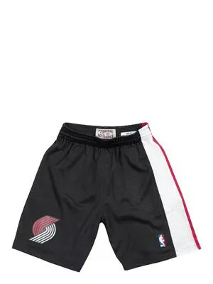 Mitchell & Ness Nba Blazers 99-00 Swingman Road Shorts - Black