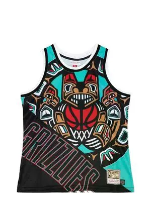 Mitchell & Ness X Nba Vancouver Grizzlies Big Face 5.0 Tank Top - Green