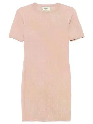 Fendi Mini Dress - Pink