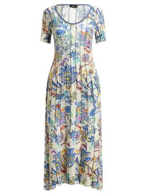 Etro Printed Dress - Neutrals