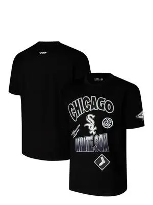 PRO STANDARD Chicago White Sox Turn It Up Dropped Shoulder T-shirt - Black