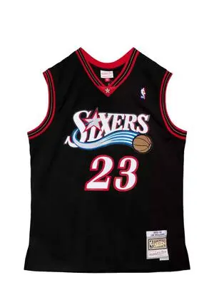 Mitchell & Ness X Nba 76ers 2005 Lou Williams Swingman Tank Top - Black
