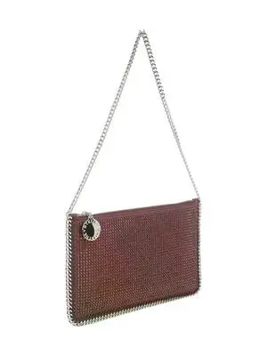 Stella McCartney Falabella Clutch With Chain Strap - Red