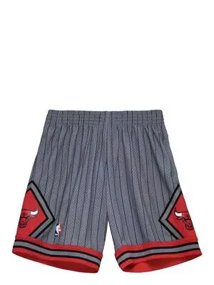 Mitchell & Ness Nba Chicago Bulls 1995 Swingman Shorts - Grey
