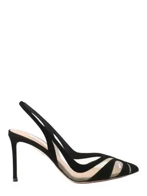 AQUAZZURA 85mm Lune Pumps