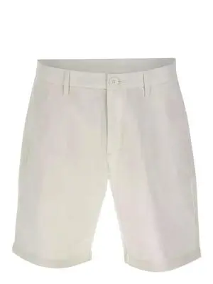 SUN 68 Turn-up Cuff Shorts - White