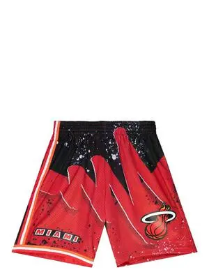 Mitchell & Ness Nba Miami Heat 1996 Hyper Hoops Swingman Shorts - Red