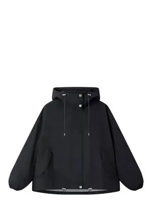 Mackintosh Skye Drawstring Hooded Jacket - Black