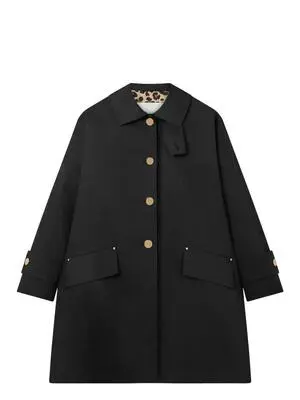 Mackintosh Humbie Button-up Coat - Black