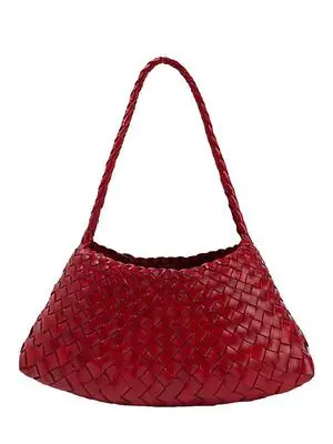 Dragon Diffusion Rosanna Small Leather Top-Handle Bag Red