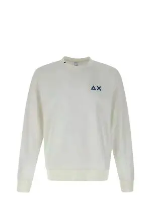 SUN 68 Cotton Sweatshirt - White