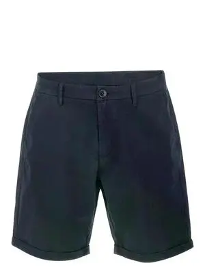 SUN 68 Cotton Chino Shorts - Blue