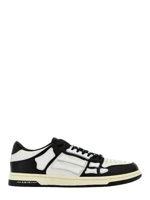 Amiri Skel Top Low Sneakers - Black