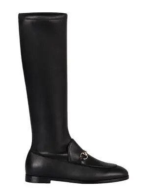 GUCCI Jordaan Leather Boots