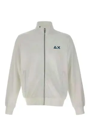 SUN 68 Athletic Zip-up Jacket - Neutrals